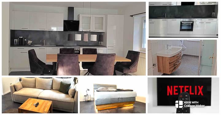 Apartment Für 6 | Crailsheim | Zentrum | Netflix | - Crailsheim