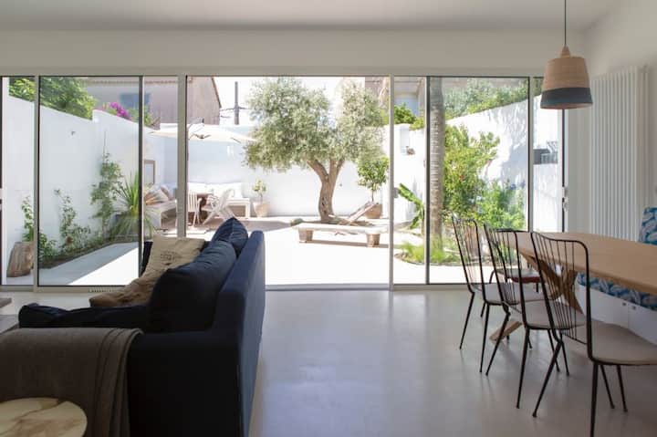 Maison De Charme 4 Chambres, Vue Mer, Plage à Pied - Marseille