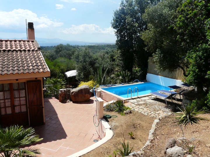 House In Capitana With Private Swimming Pool. - Sardinia