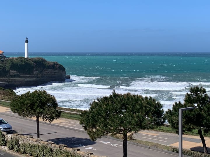 Appartement T1bis .Vue Sur L'océan, Proche Du Golf - Anglet