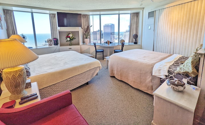 Ocean Front + New + Free Parking - Atlantic City