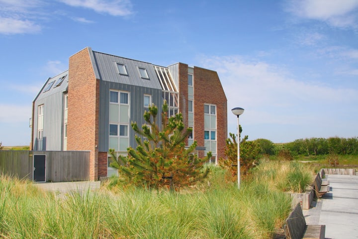 Modern Appartement Met Omheinde Tuin Bij Strand - Groote Keeten