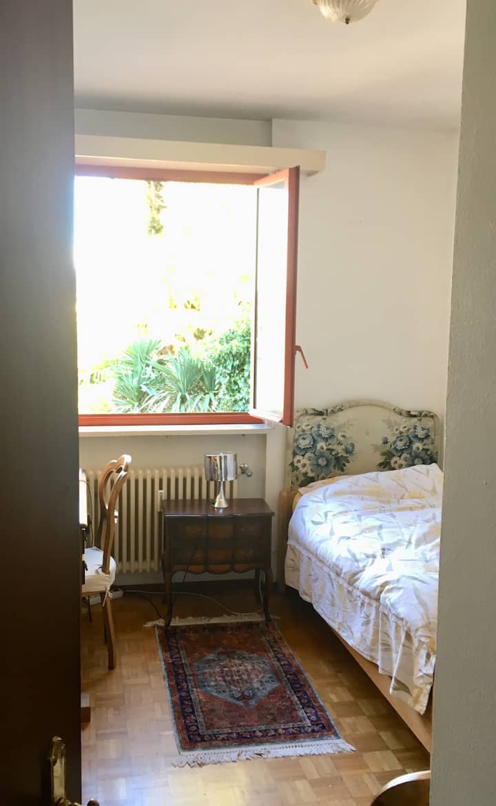 Castagnola, Chambre, Salle De Bain Privé, Vue Lac. - Lugano