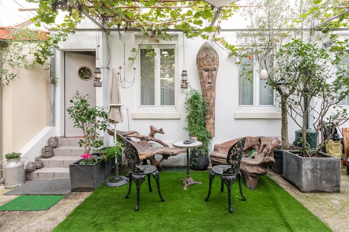 Jolie Maison Parisienne  Jardin Porte De Montreuil - 