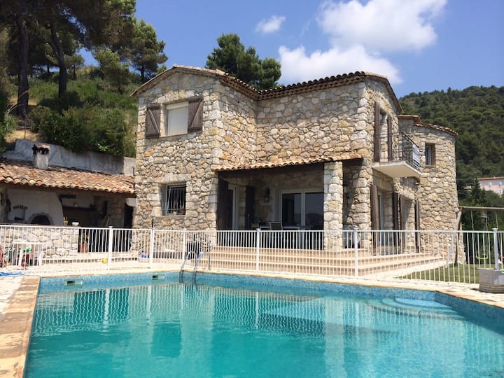 Villa Avec Piscine E Garage  Proche Nice - Nice