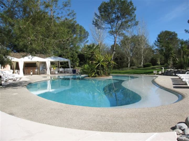 La Californian-600 M2-10 Bedr -Tennis+pool-house - La Roquette-sur-Siagne