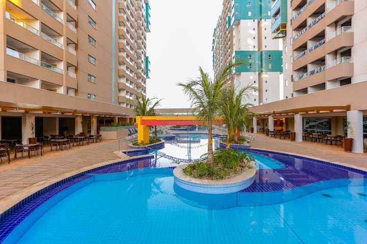 Apto No Olímpia Resort – 8 Pessoas - Lazer Incluso - Olímpia