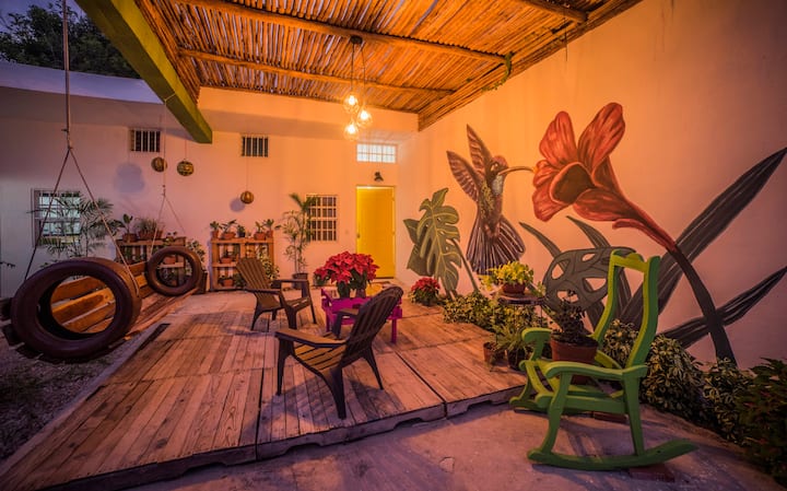 Suite En El Corazón D Bacalar C. A/c & Coffe Free - Bacalar