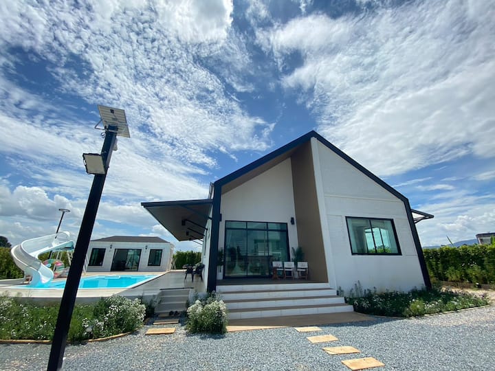 373 Pool Villa 10 Guests - 치앙라이