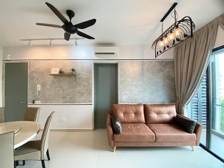Cozy! 2br With Wifi Aeon Metro Kepong - Sungai Buloh