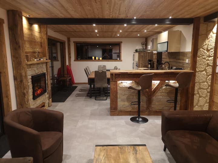 Appart Reallon Cosy Au Pied Des Pistes Dans Chalet - Hautes-Alpes