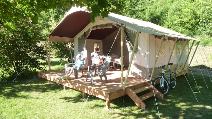 Domaine Lacanal Tente Safari Lodge - Lacaune