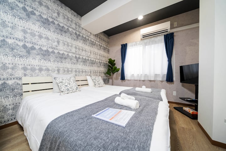 2ppl/5 Mins To Chidoribashi St/ Usj Kaiyukan/9757 - Osaka, Japan