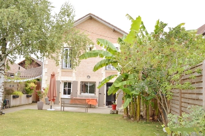 Les Bananiers, Charmante Maison De Ville- Bergerac - Bergerac