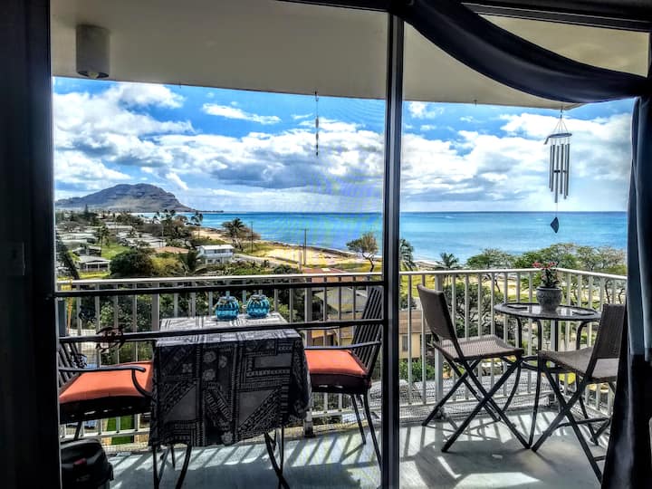Ocean View Penthouse  Floor Studio, 30 Day Minimum Stay - O‘ahu, HI