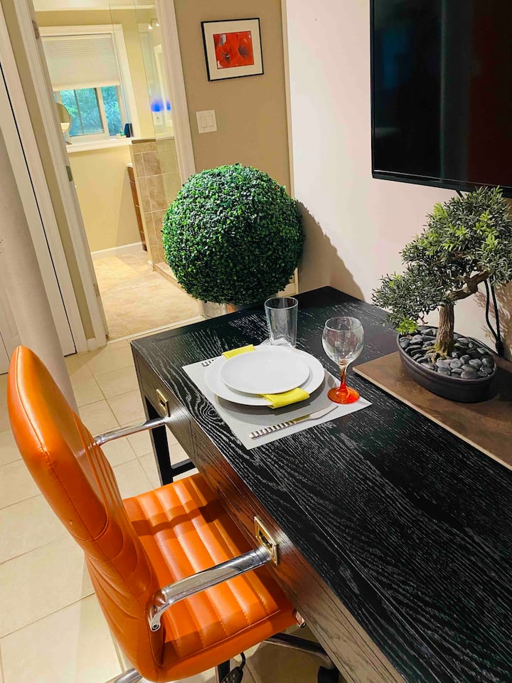 Contemporary One Bedroom/kitchenette/patio Area - Arlington, VA