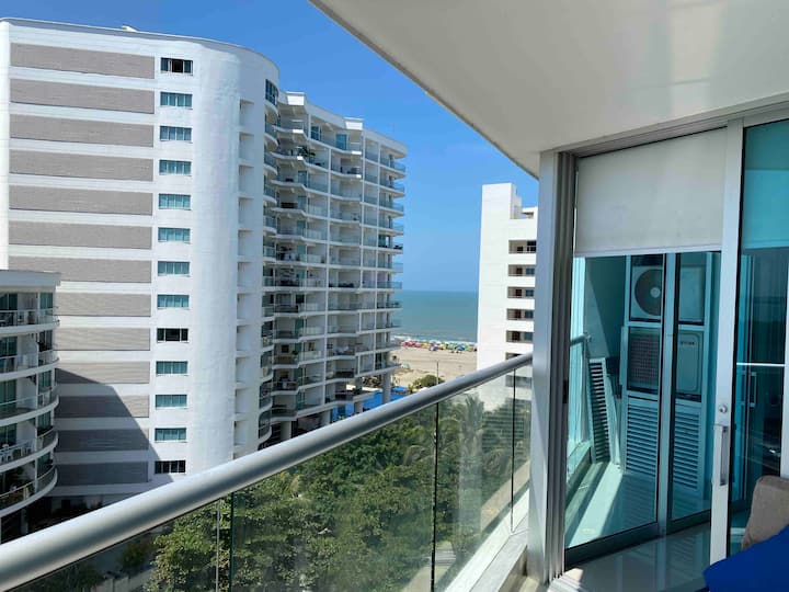 Apartament Morros Cartagena| Beachfront & Sea View - Cartagena