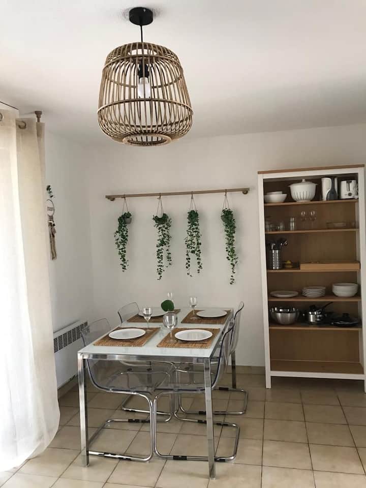 Appt Calme Et Décoré Dans Résidence Avec Piscine - Canet-en-Roussillon