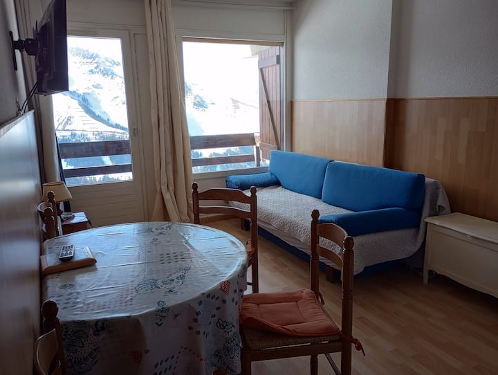 Studio Cabine - Superbagnères - Vue Pistes - Bagnères-de-Luchon