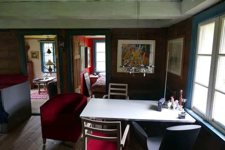 I Göingeskogen Nära Osby Ligger Kämpetorpet - Osby