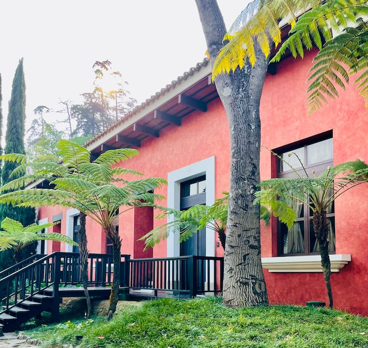 Fabulosa Villa En Antigua 5 A 6 Huéspedes Piscina Climatizada 1 Parqueo, Shuttle - Santa Lucía Milpas Altas
