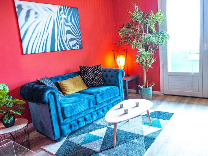The Colored Cocoon - Minimes - Parking - 2 Balcons - Toulouse
