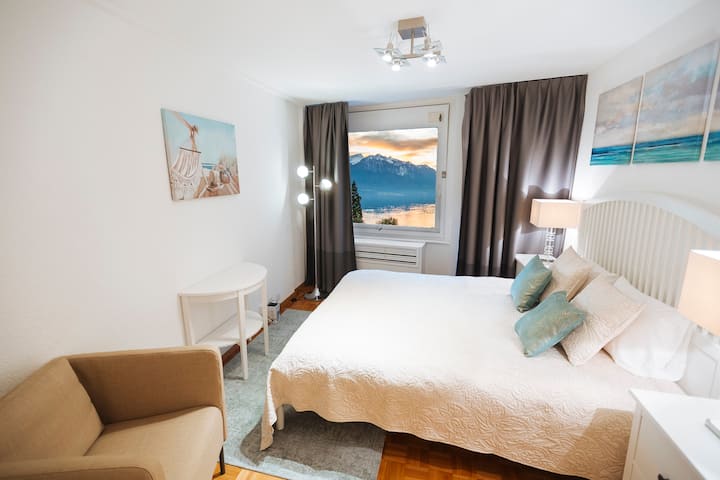 ☆Apartment 2 Bedroom, City Centre, Montreux View ☆ - Montreux