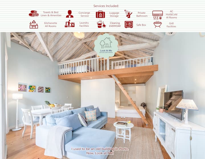 Central Loft With Ac And Garden - Vila Nova de Gaia