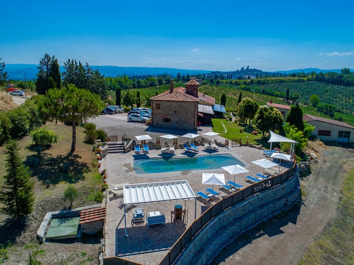 Appartamento Con Piscina A San Gimignano - San Gimignano