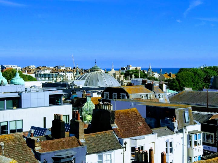 North Laine Penthouse With Two Terraces - Brighton and Hove