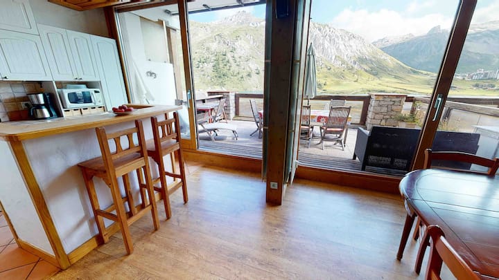 Apt 10/12 Pers, Grande Terrasse Plein Sud - Val Claret