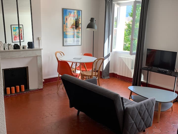 Appartement Au Cœur Du Mourillon, Plage à 100m - Toulon