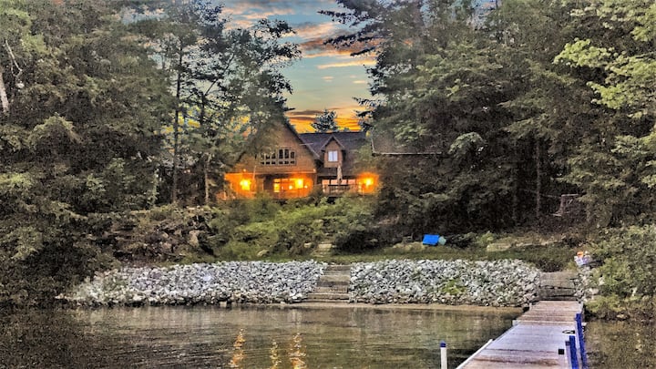 The Beach Retreat on Worthley Pond - Houses for Rent in Peru, Maine ...