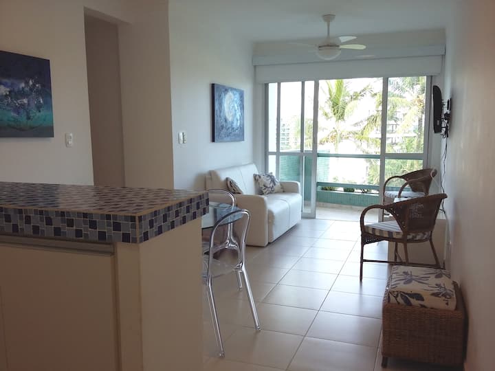 Apartamento Frente à Praia Na Riviera São Lourenço - Bertioga