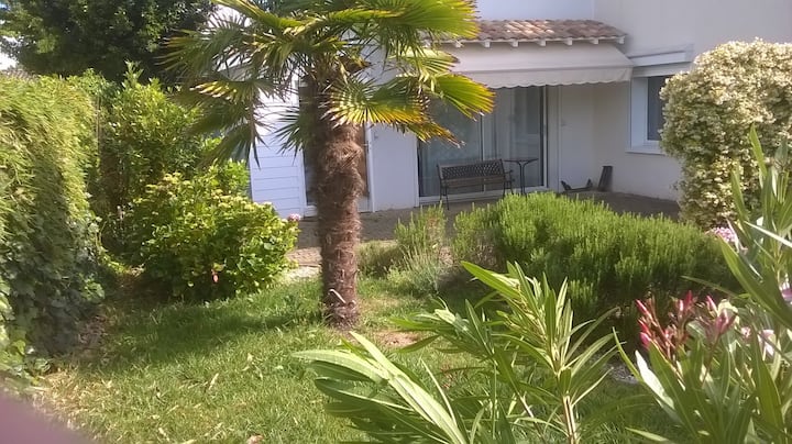 La Teste - T3 Privatif Sur Jardin Clos - 4/5 Pers - La Teste-de-Buch