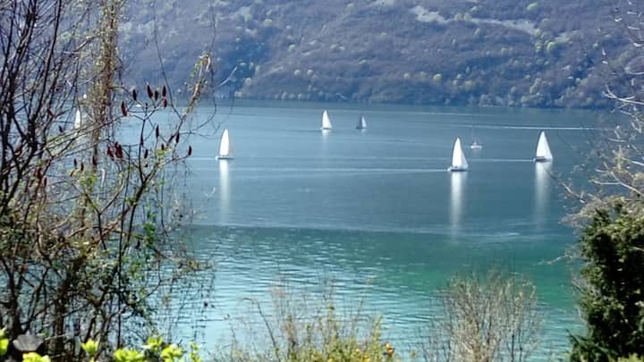 Face Au Lac Et Côté Montagne - Aix-les-Bains