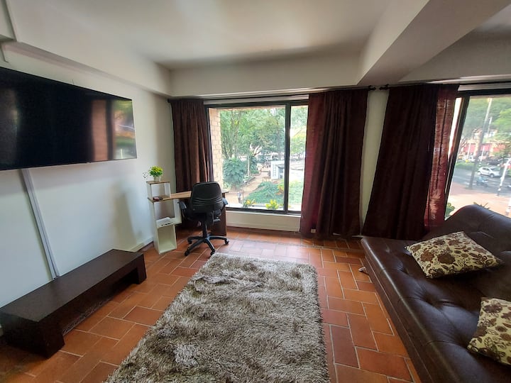 🥇Loft Parque Del Poblado. The Best Location🏅 - Medellín, Colombia