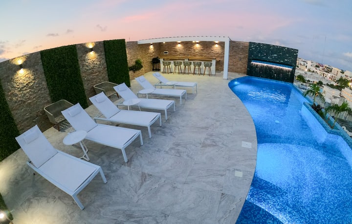 Loft Menesse 
3 Calles De La 5ta Ave. & Beach - Playa del Carmen