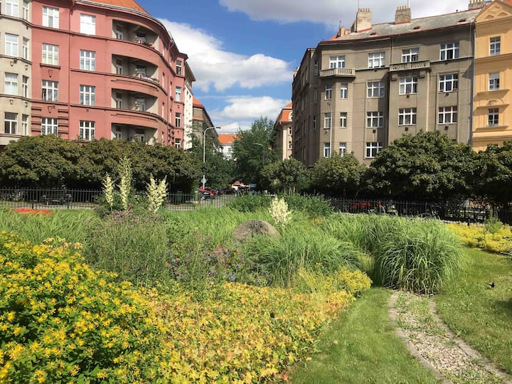 Bright Apartment Near Centre - Praga