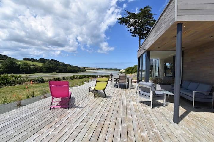 Les Aigrettes, 9 Personnes, Spa, Pieds Dans L'eau - Roscoff