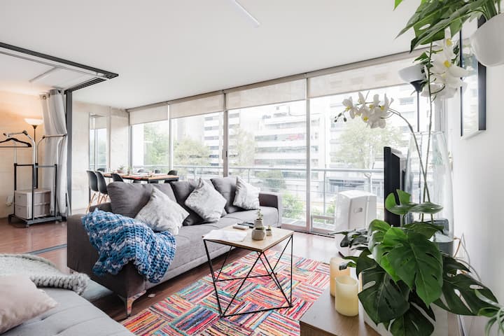 Cozy Apartment 3bdr 2bth 2 Blocks From Reforma - Mexico City
