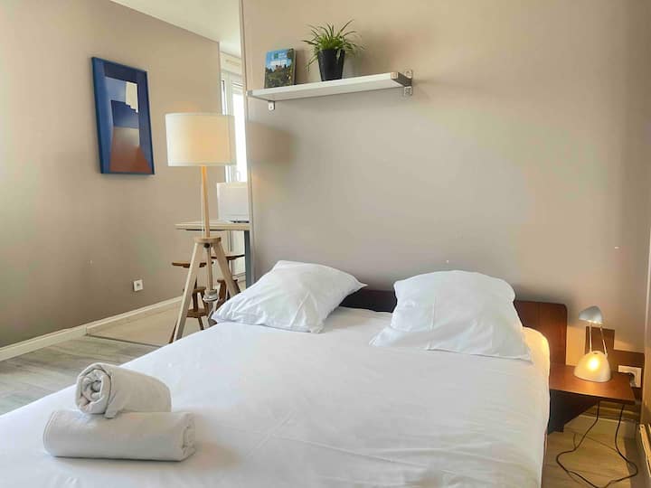 Studio Gare Centre Champagne - Reims