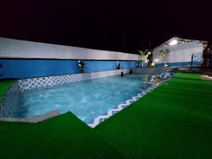 Bahay-kubo With Pool And Venue - Cabadbaran City