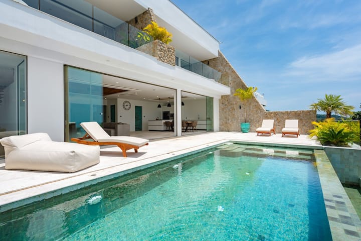 -20% Off! 420 M To The Beach, 180° Amazing Seaview - Ko Pha Ngan
