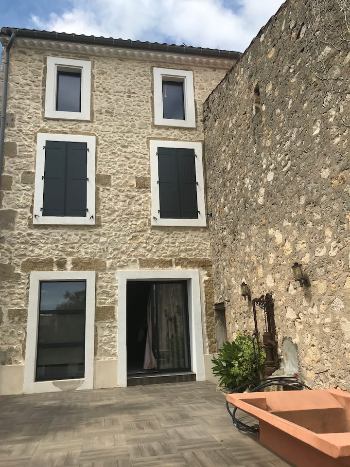 Maison Vigneronne 8min Plages - Narbona