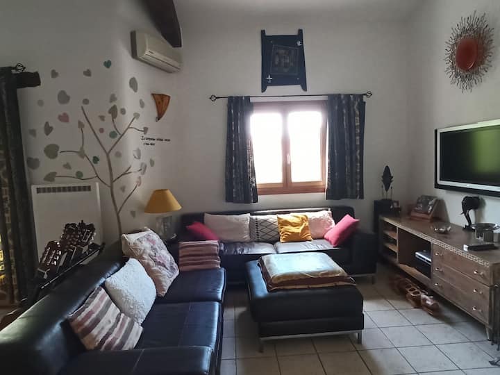 Grande Maison Avec Terrasses, Jardin Et Parking. - Les Salles-sur-Verdon