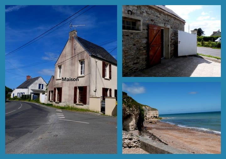 Mé Cabaster Norouet - Maison 3 Pers. Proche Mer - Port-en-Bessin
