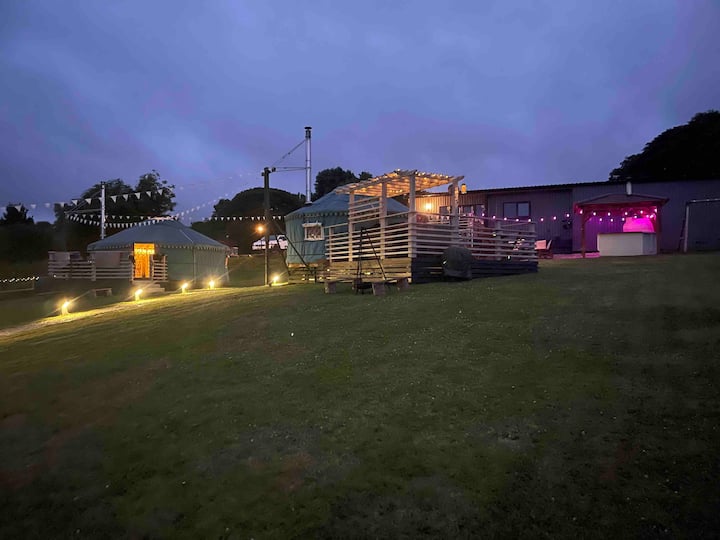 Silver Birch @ Spire View Yurts - Chesterfield