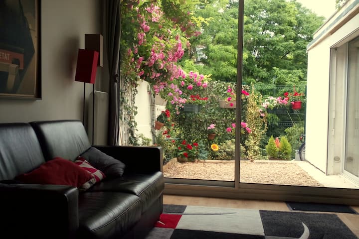 Charmant 3 Pièces, Jardin Privatif - Paris