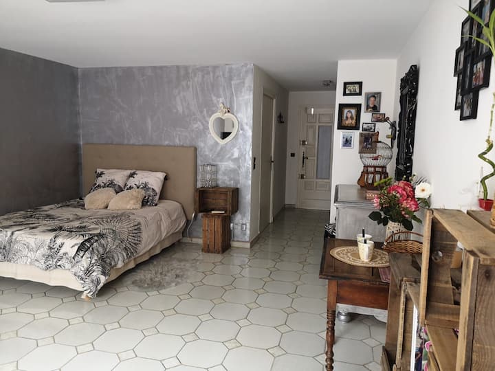 Chambre Cocooning 5 Min Des Plages Sdb Privée - Canet-en-Roussillon